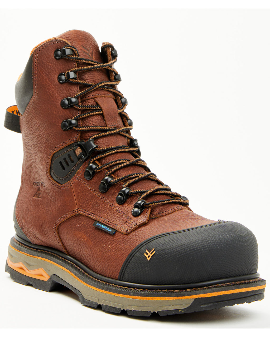 Men's 8" Enduro Heavy Industrial Lace-Up Waterproof Work Boots - Compo