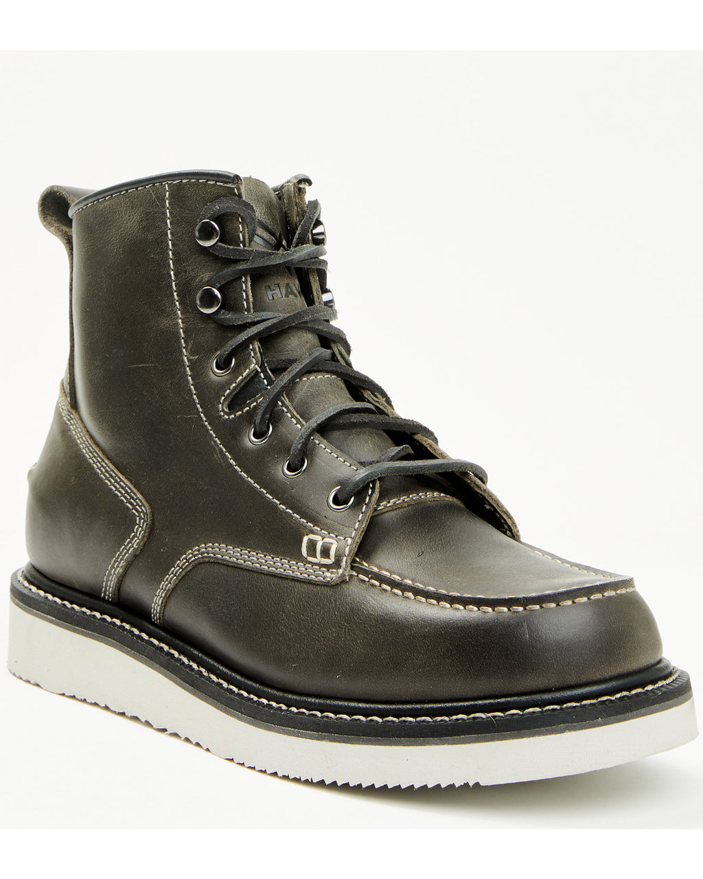 Men's 6" Lace-Up Moc Work Boots - Soft Toe