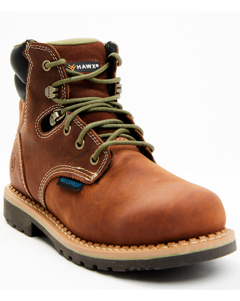 Women's Platoon Lace-Up Waterproof Work Boots - Soft Toe